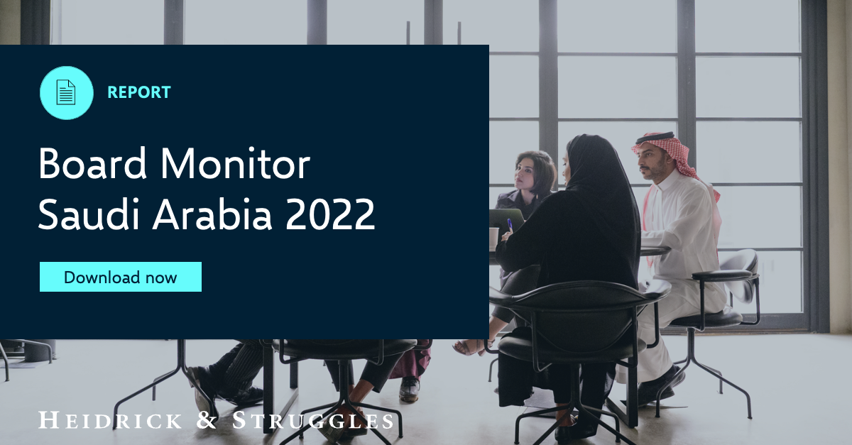 Board Monitor Saudi Arabia 2022 | Insights | Heidrick & Struggles