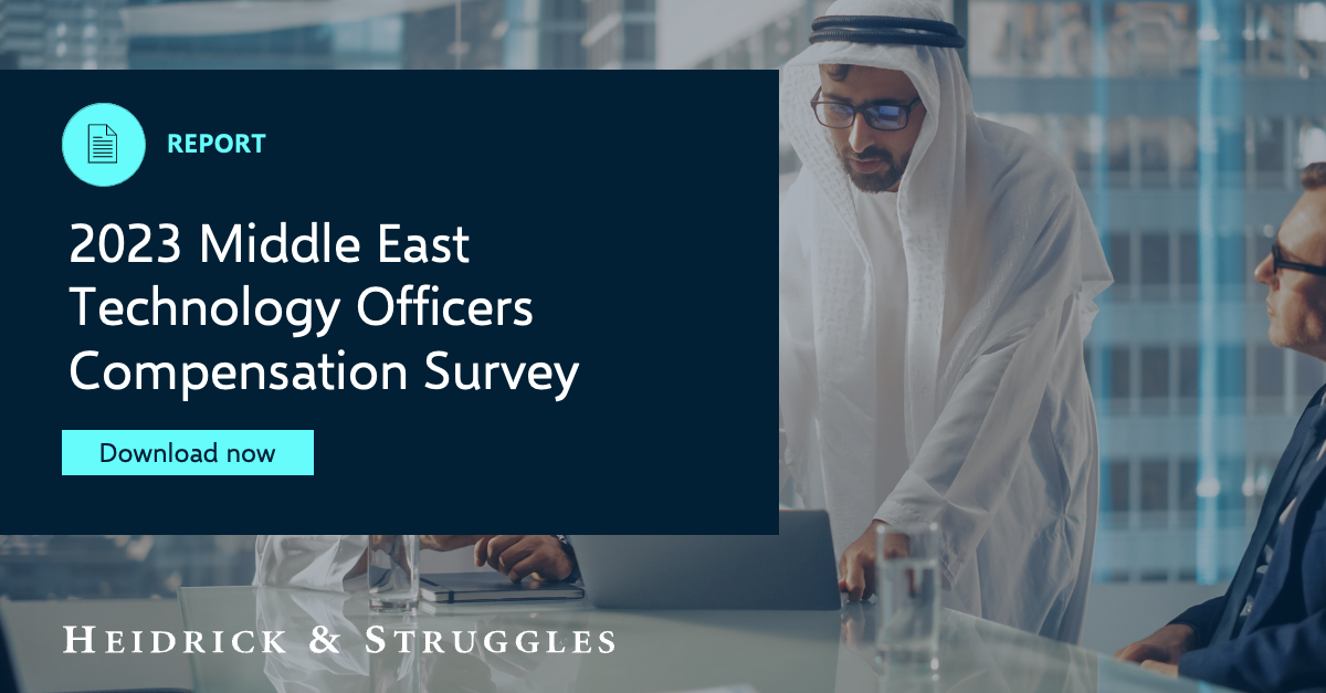 2023 Middle East Technology Officers Compensation Survey | Insights | Heidrick & Struggles