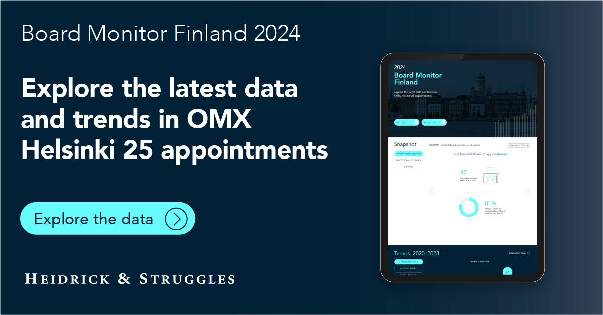Board Monitor Finland 2024: Explore the data | Insights | Heidrick ...