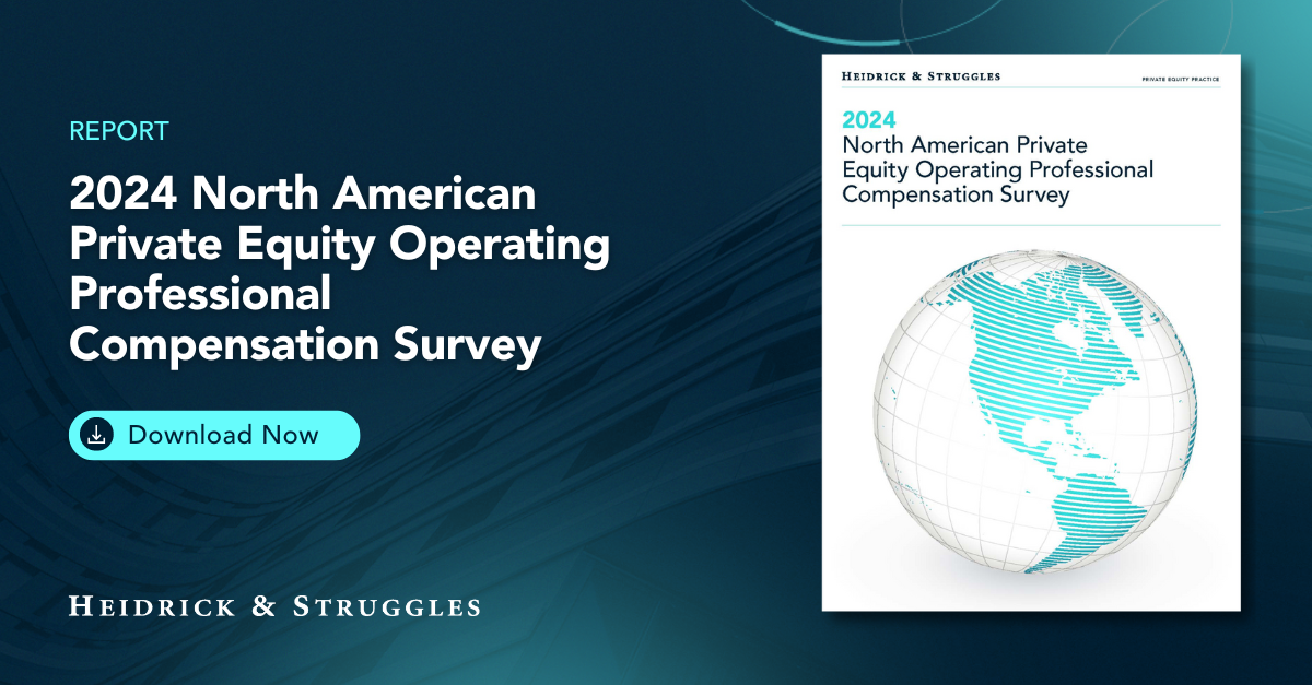 2024 North American Private Equity Operating Professional Compensation ...