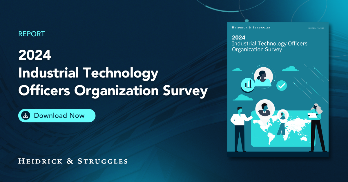 2024 Industrial Technology Officers Organization Survey | Insights ...
