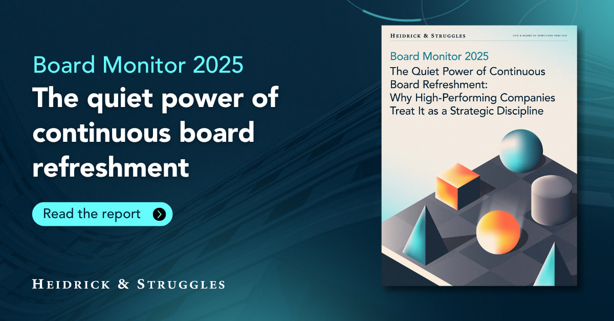 Board Refreshment & CEO Succession Planning Strategies