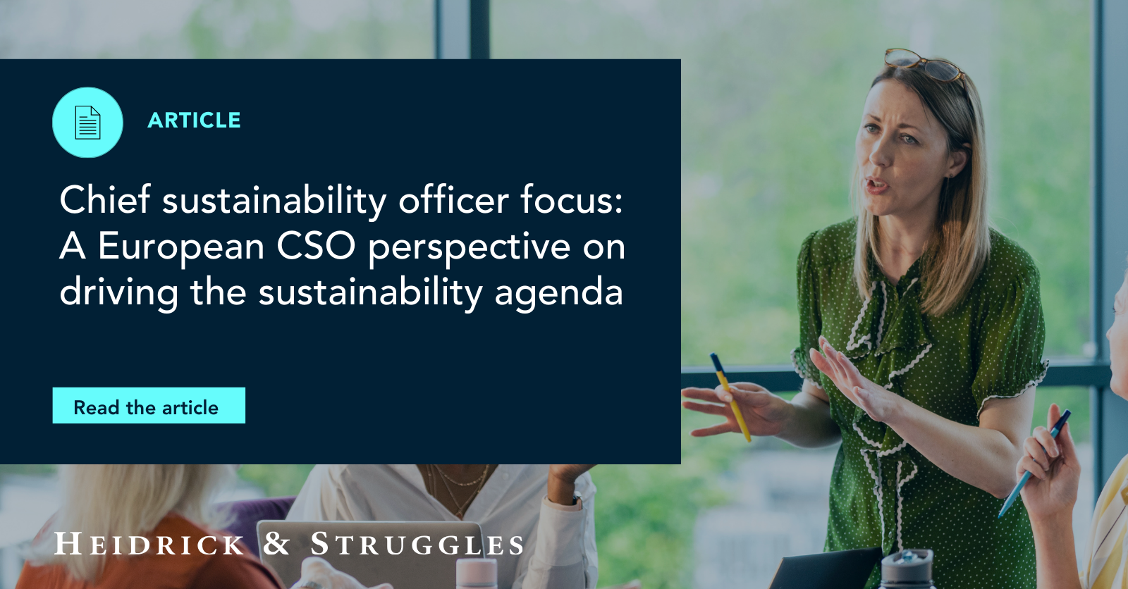 What Makes an Effective Chief Sustainability Officer?