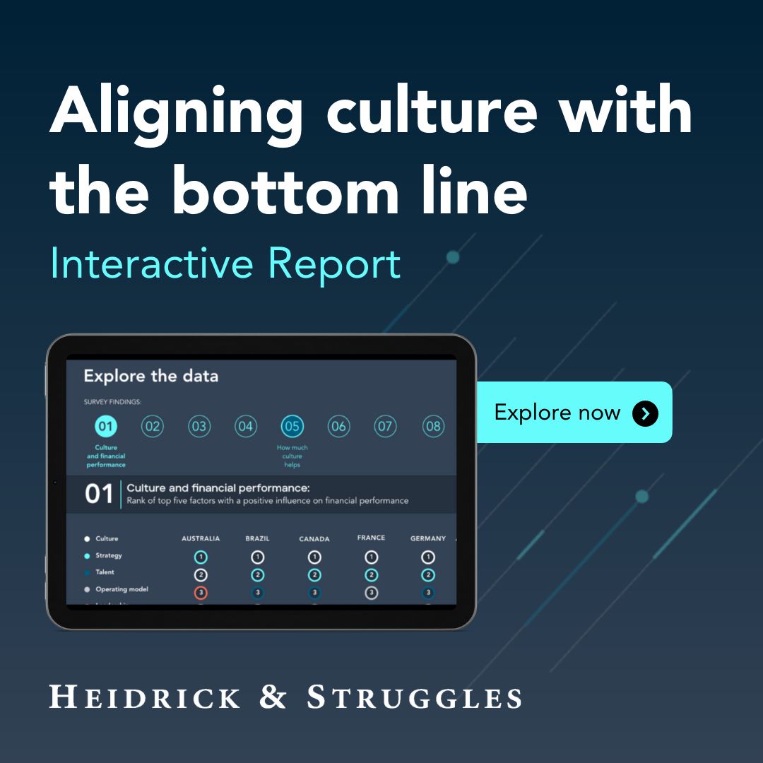 Aligning Culture with the Bottom Line | Changing Company Culture