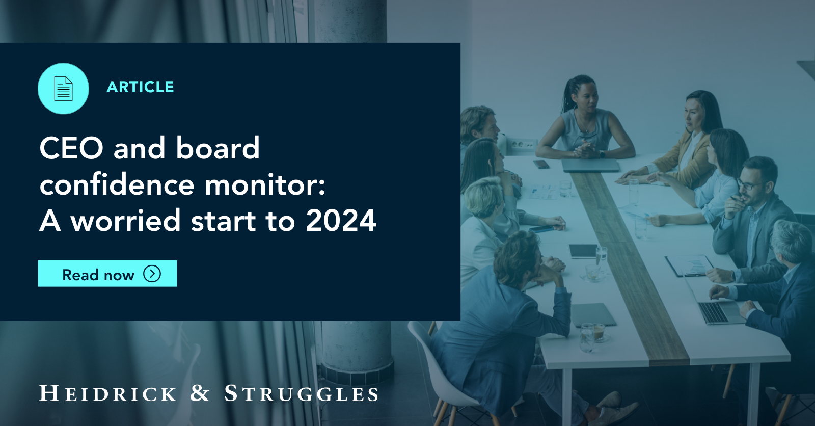 CEO and board confidence monitor: A worried start to 2024 | Insights ...