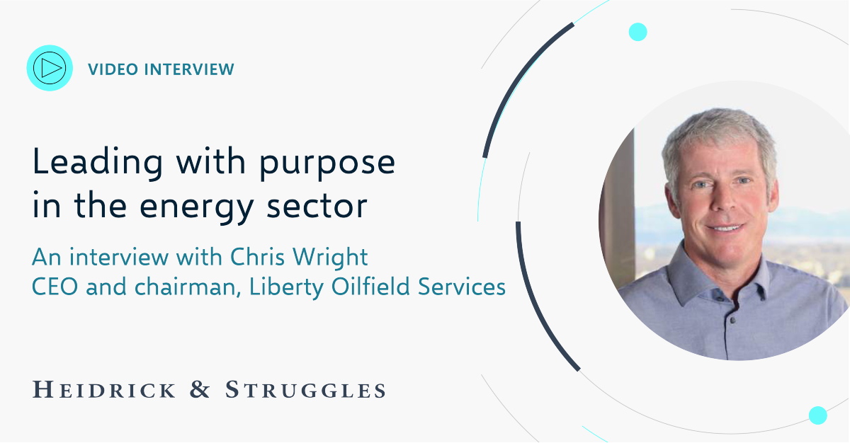 Liberty Oilfield CEO on Energy Leadership | Industry Insights ...