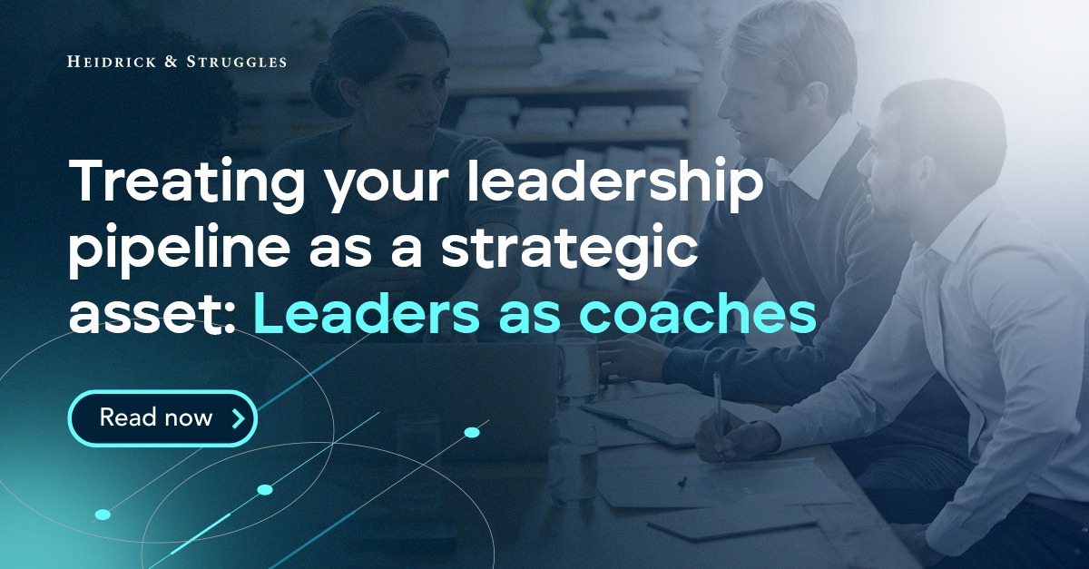 Treating your leadership pipeline as a strategic asset: Leaders as ...
