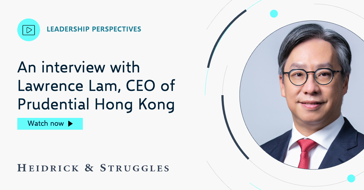 Leadership perspectives: An interview with Lawrence Lam, CEO of ...