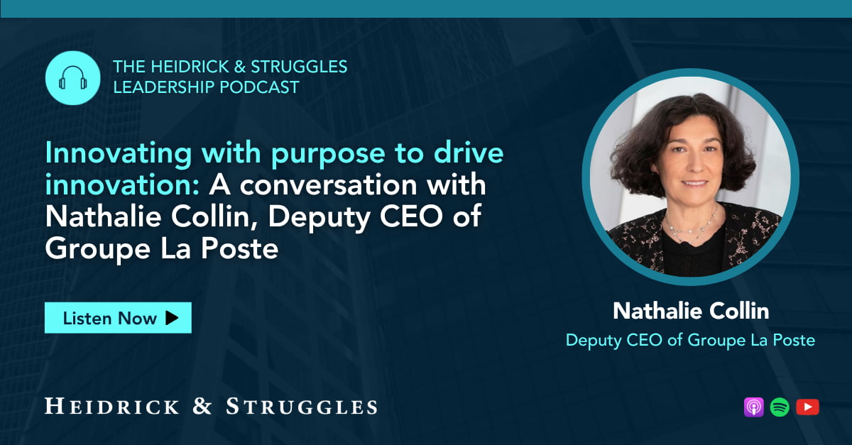 Innovating with purpose to drive innovation: A conversation with ...