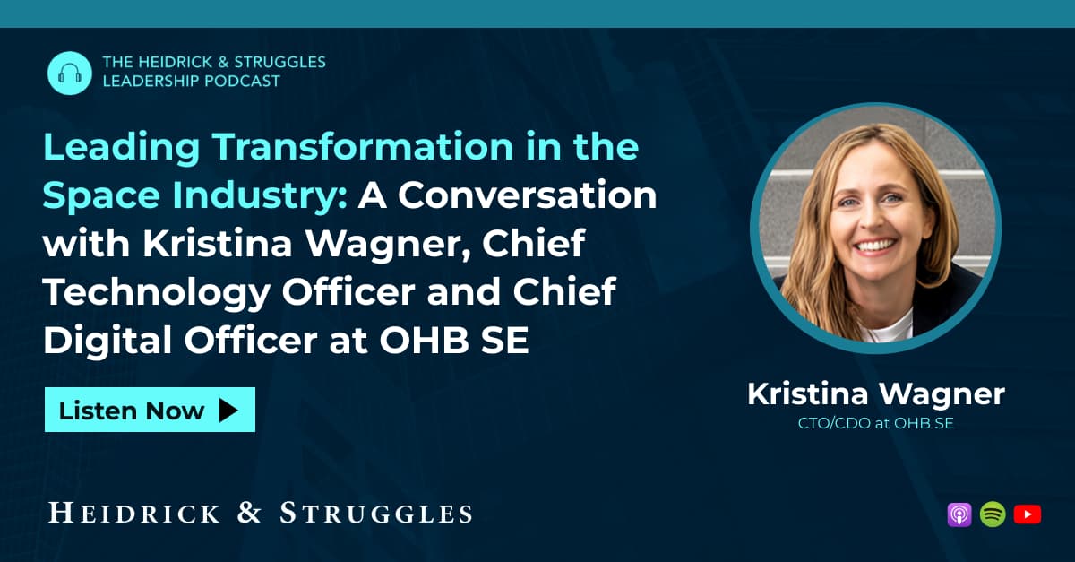 Leading transformation in the space industry: A conversation with ...
