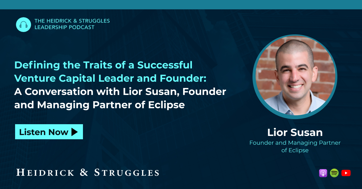 Defining the traits of a successful venture capital leader and founder ...