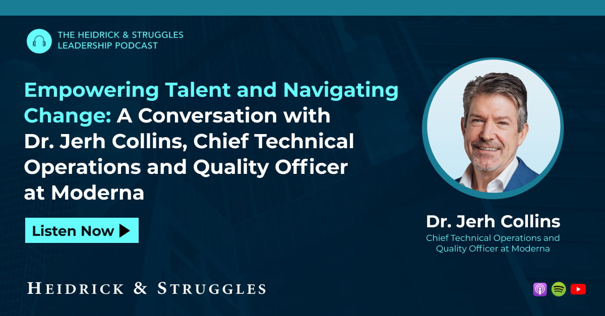 Empowering talent and navigating change: A conversation with Dr. Jerh Collins, chief technical ...