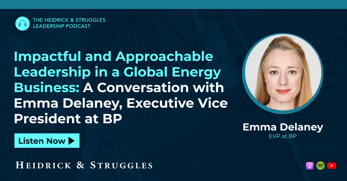 Impactful and approachable leadership in a global energy business: A ...