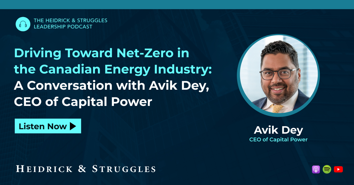 Driving toward net-zero in the Canadian energy industry: A conversation ...