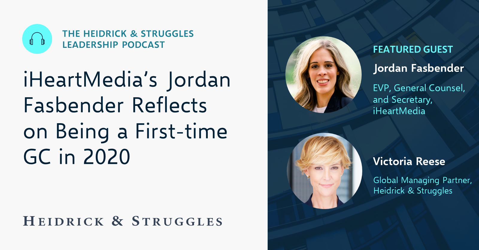 iHeartMedia’s Jordan Fasbender reflects on being a first-time GC in ...