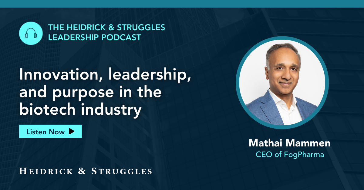 Innovation, leadership, and purpose in the biotech industry: A ...