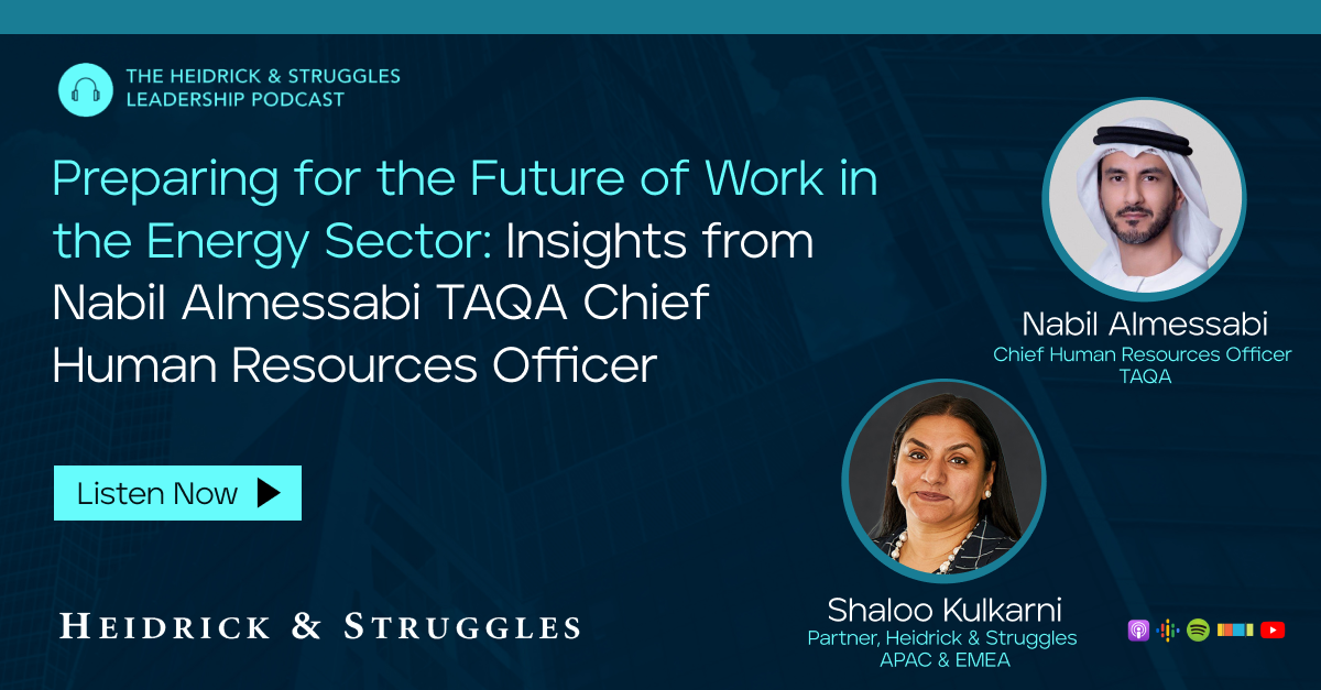 The future of work in the clean energy sector: An interview with Nabil ...