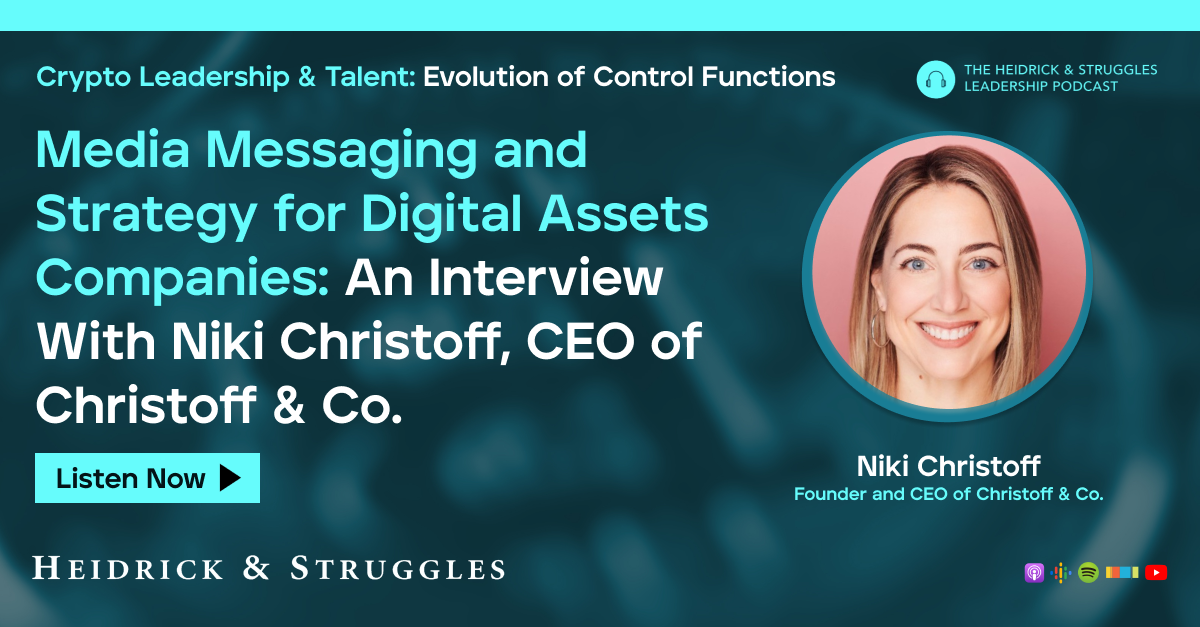 Media messaging and strategy for digital assets companies: An interview ...