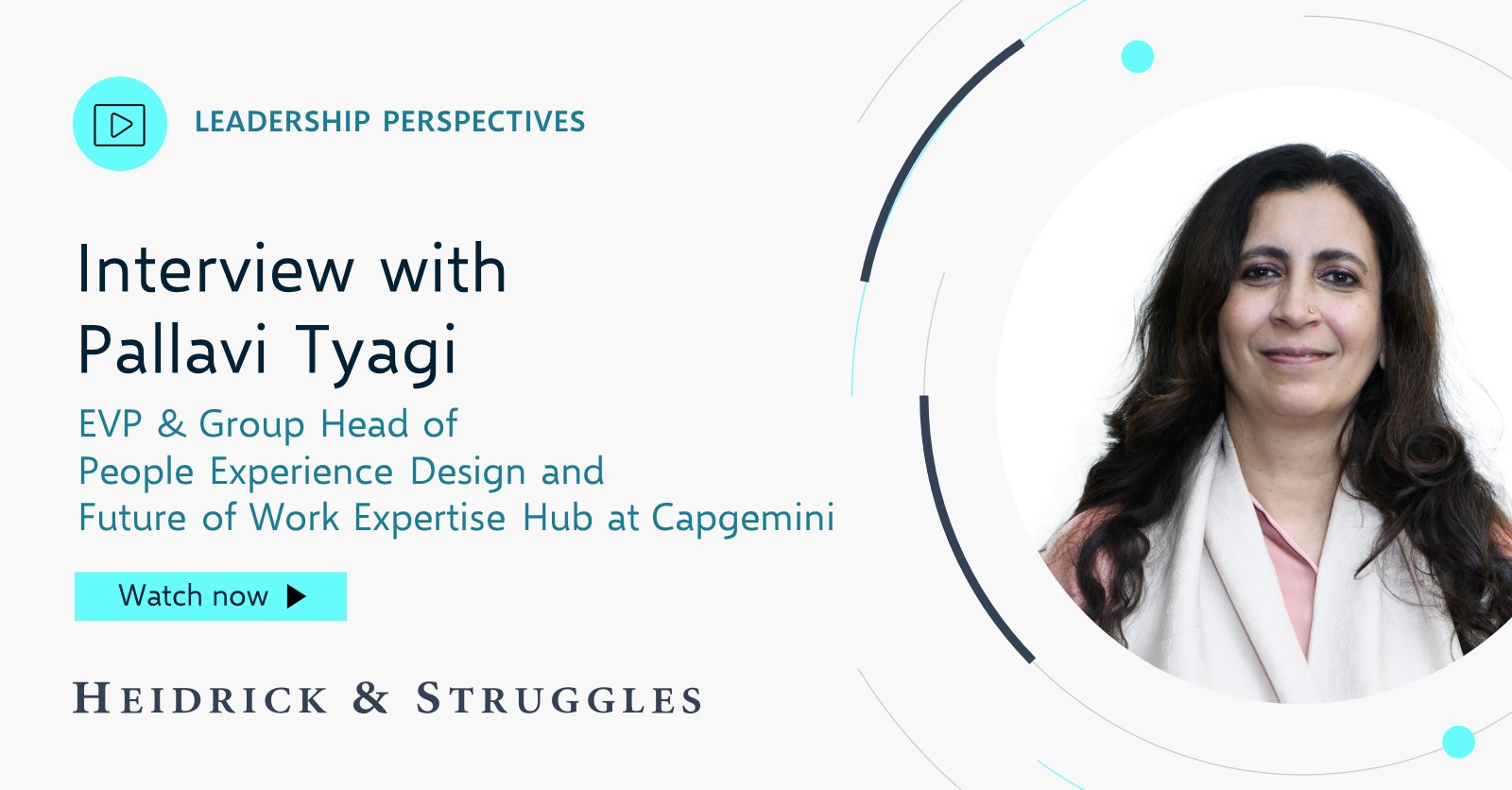 Leadership perspectives: An interview with Pallavi Tyagi, executive vice president & group head ...