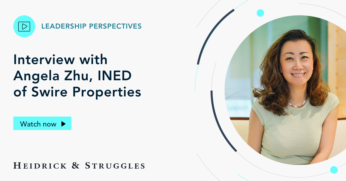 Leadership perspectives: An interview with Angela Zhu, independent non ...