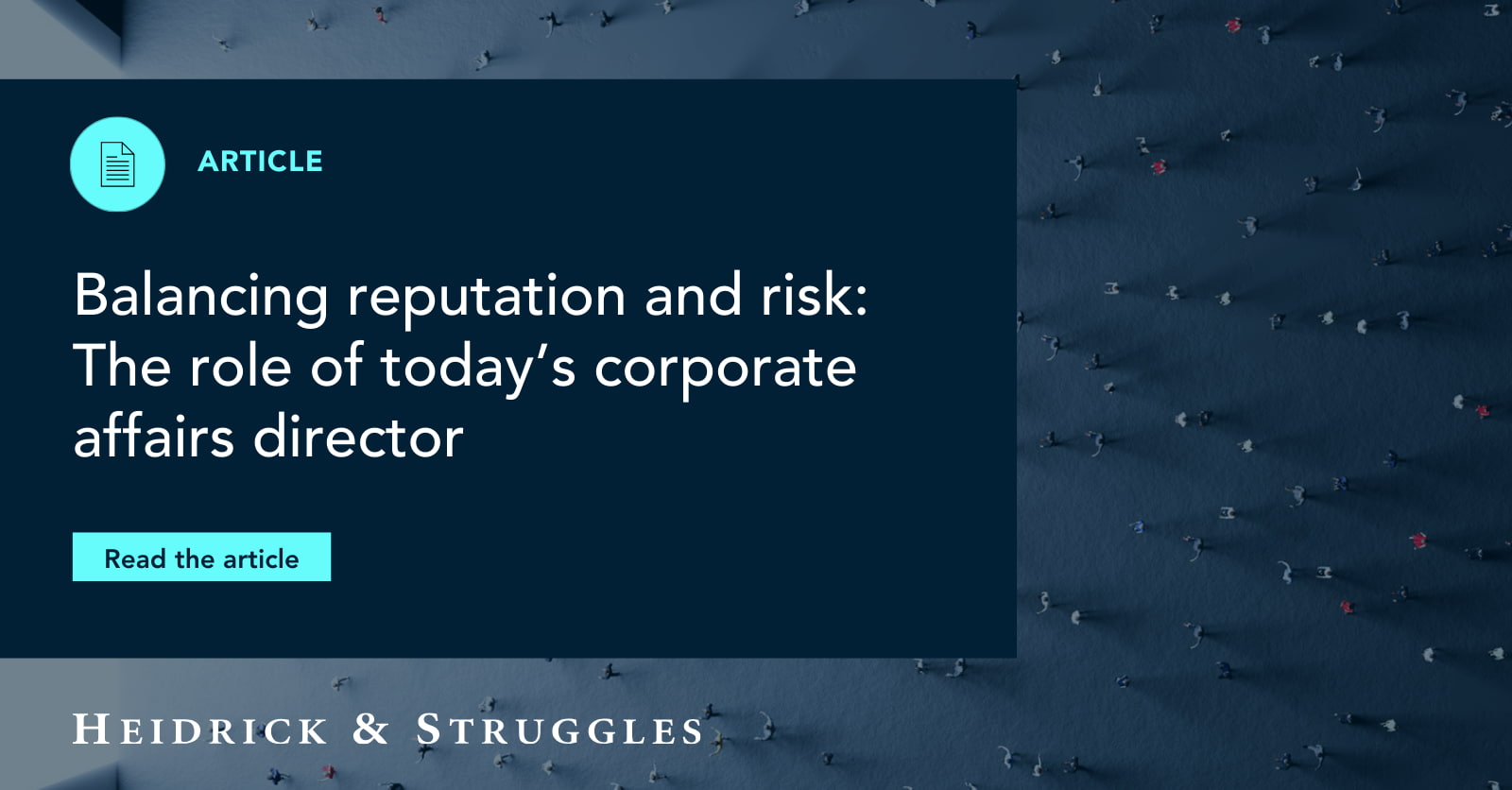 Balancing reputation and risk: The role of today’s corporate affairs ...